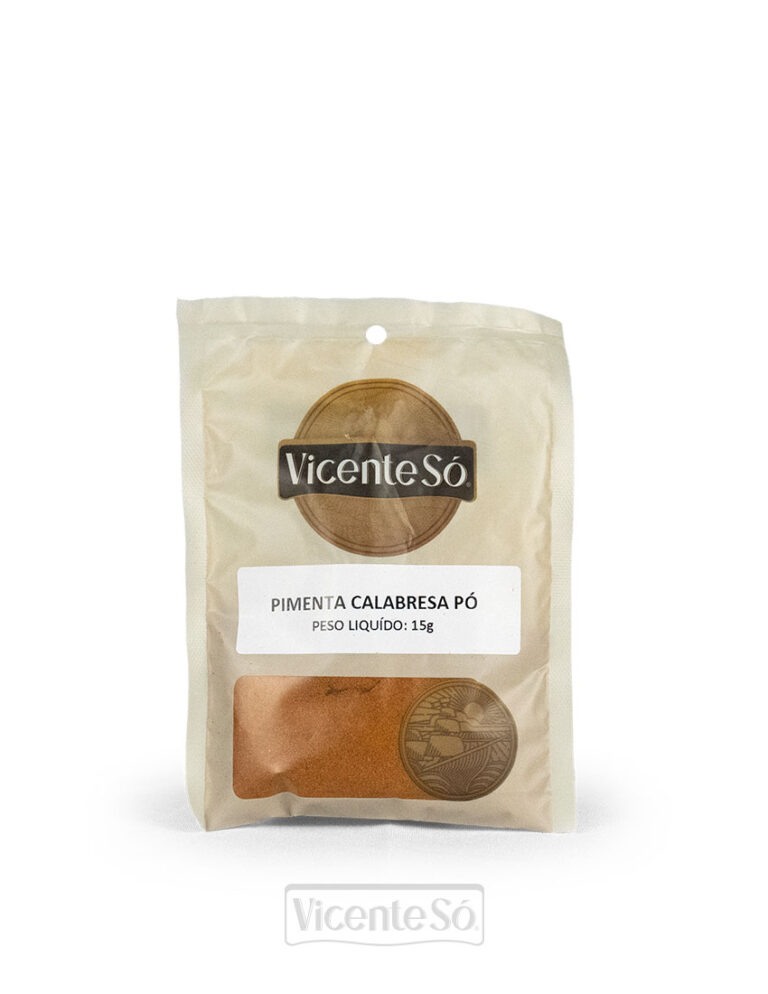 Pimenta Calabresa Pó - Vicente So - 15g - vicenteso.com.br